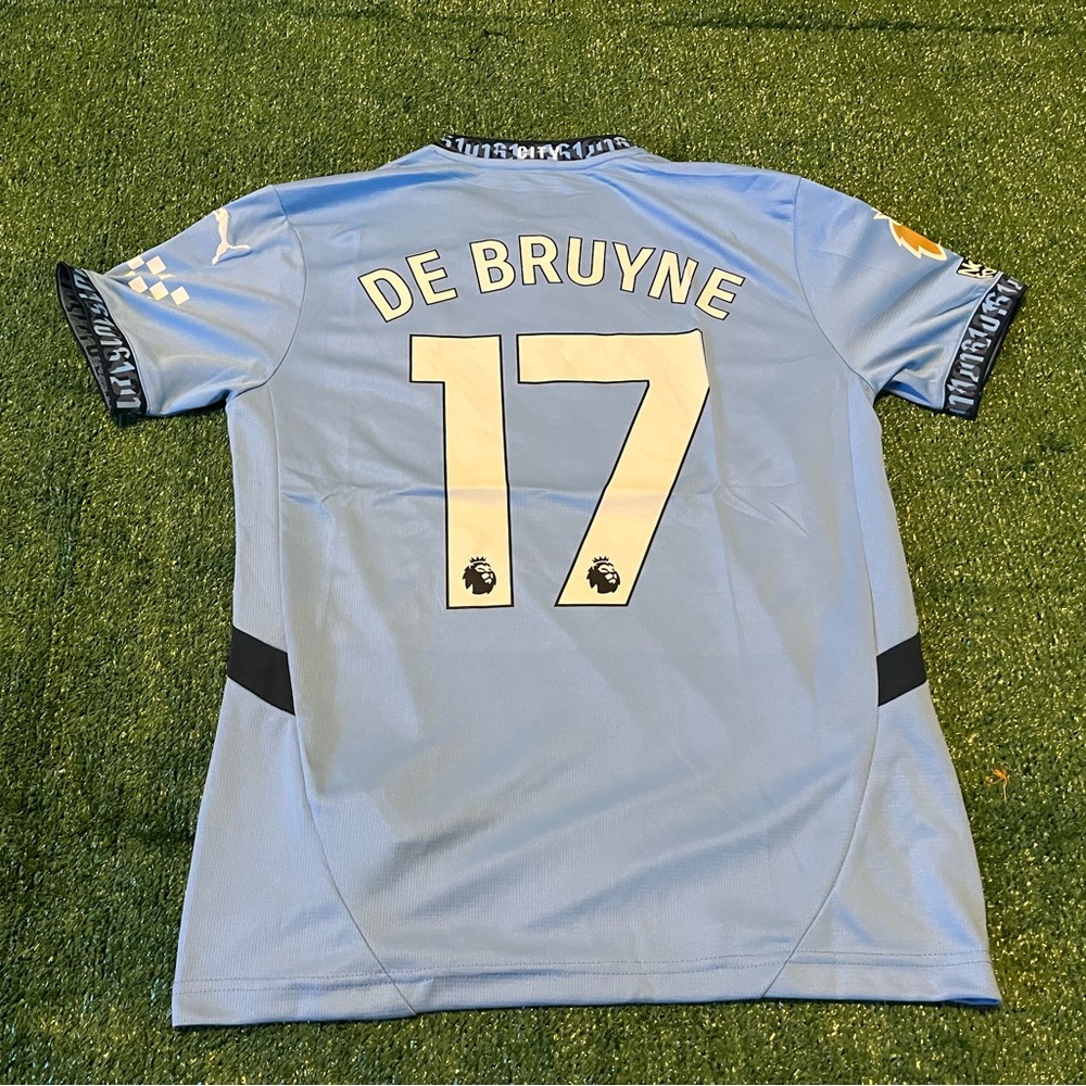 Kevin De Bruyne #17 Man City Home Jersey 24/25 NWT - Gem